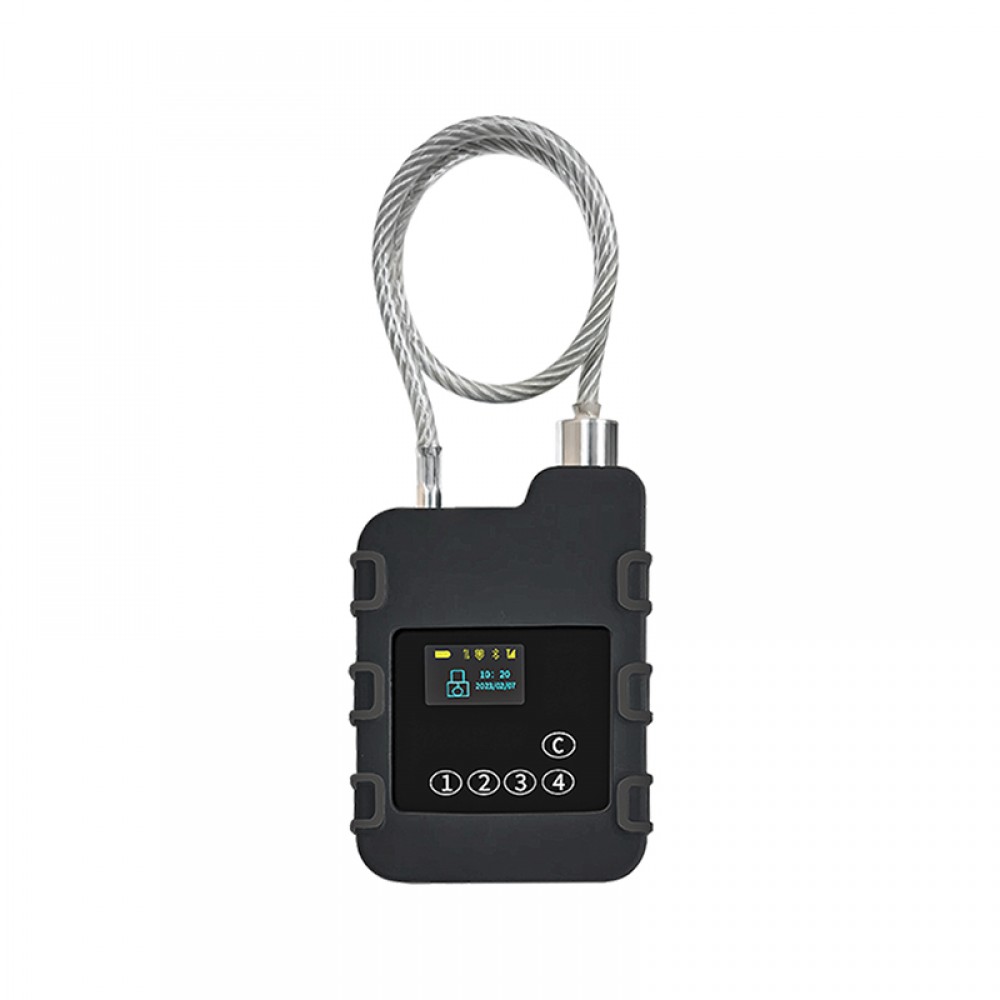 GPS smart padlock real-time cargo tracking security seals ZC-390 ...
